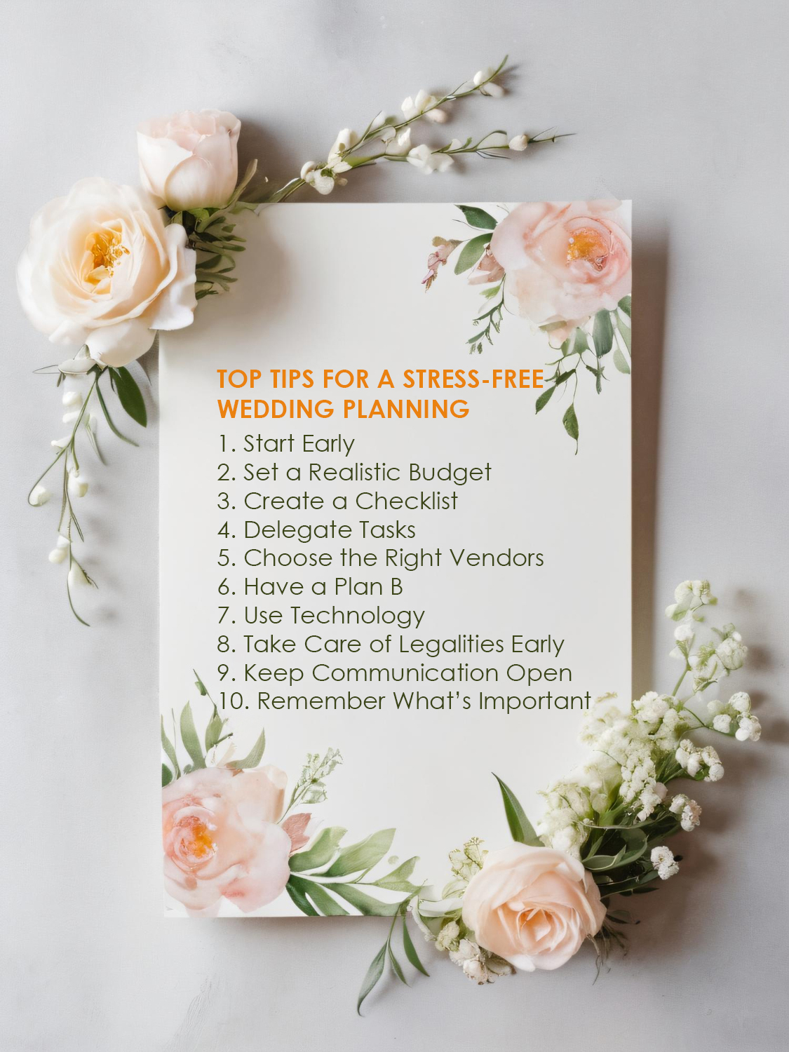 Top 11 Tips for a Stress-Free Wedding Planning Experience - Frenchtown ...